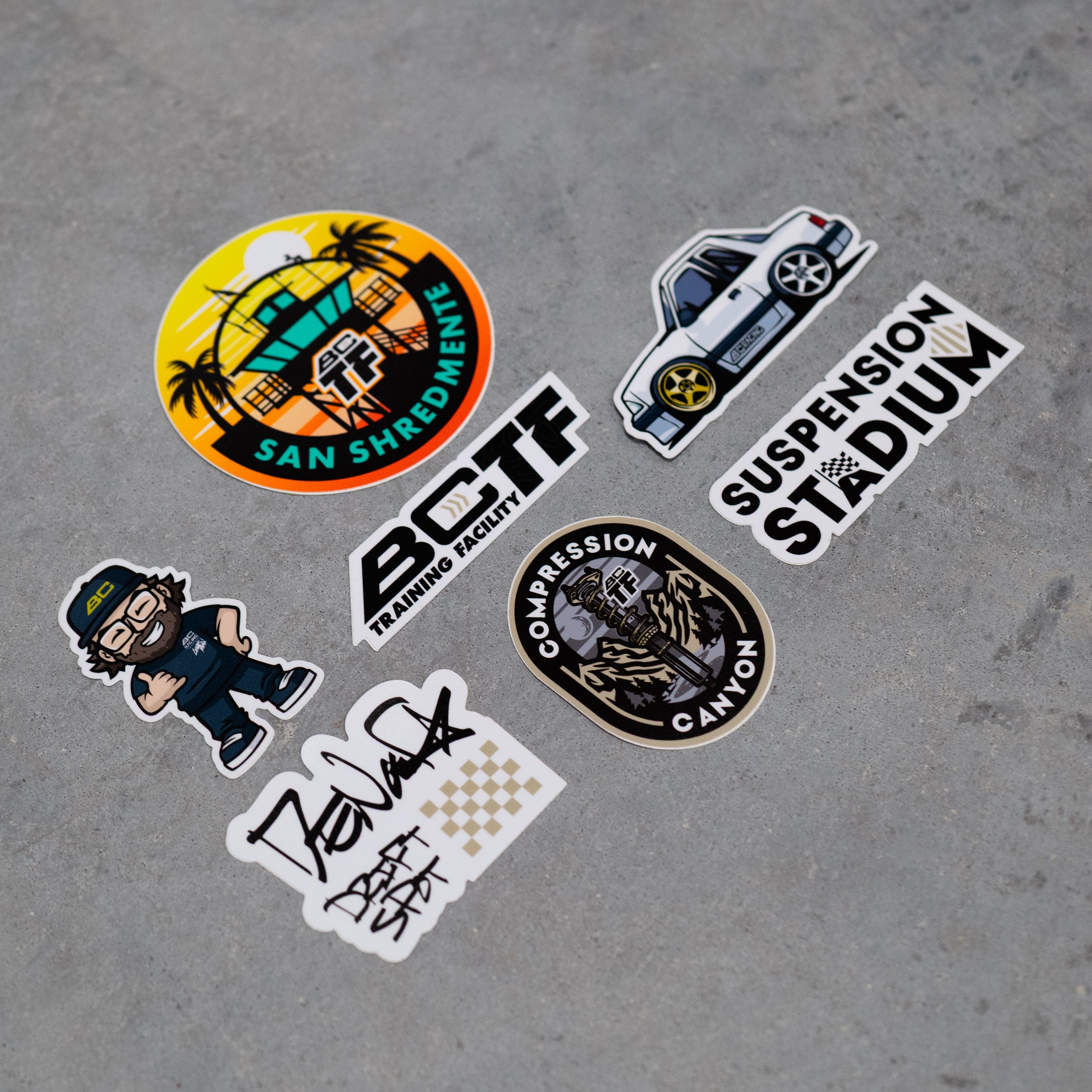 BCTF Sticker Series – BC Racing